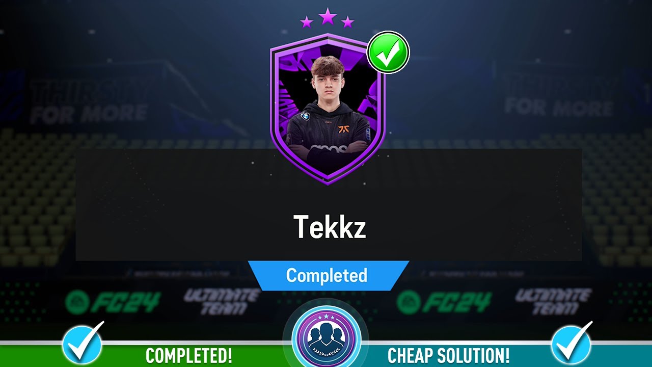Tekkz SBC Completed - Cheap Solution & Tips - FC 24 - YouTube