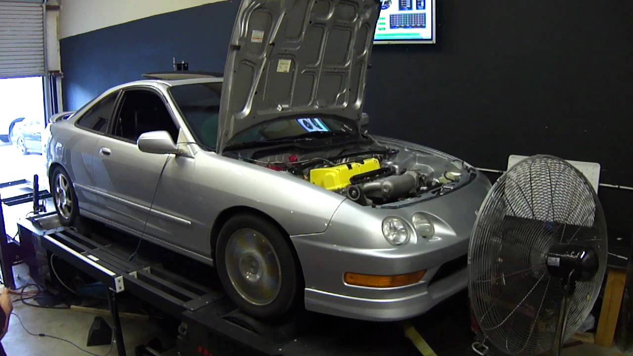 K24A2 Integra dyno - YouTube