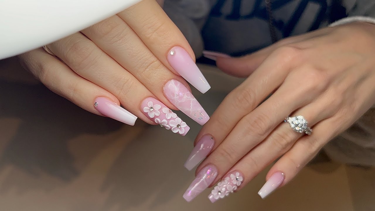 Nail day/ Back fill acrylic at Best Nail AZ #trendingnails #aznails # ...