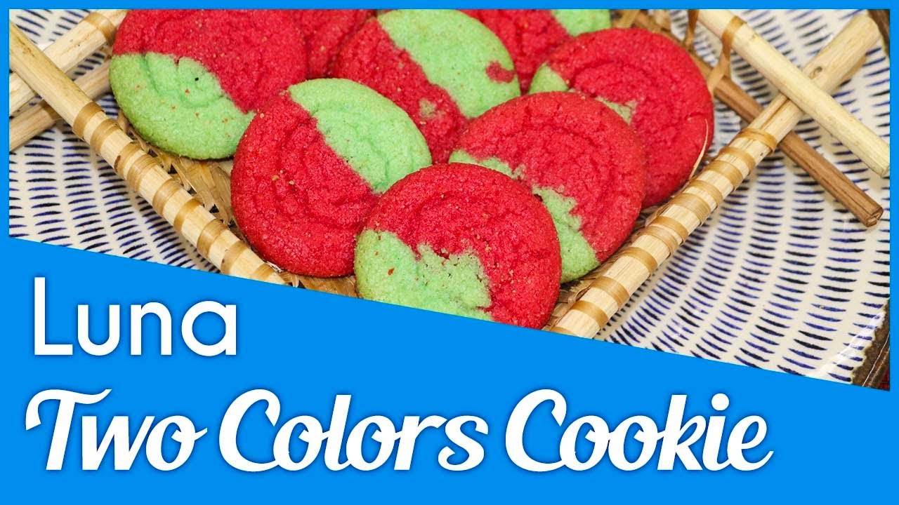 TWO COLORS COOKIES in the Forming and Encrusting Machine Maxiform Luna ...