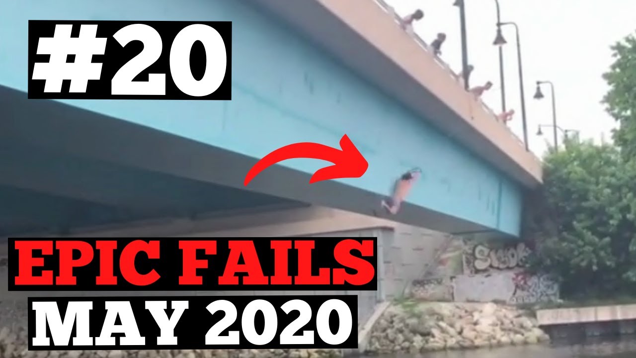 Epic Fails May 2020 | #20 | Bridge Rope Swing Fail - YouTube