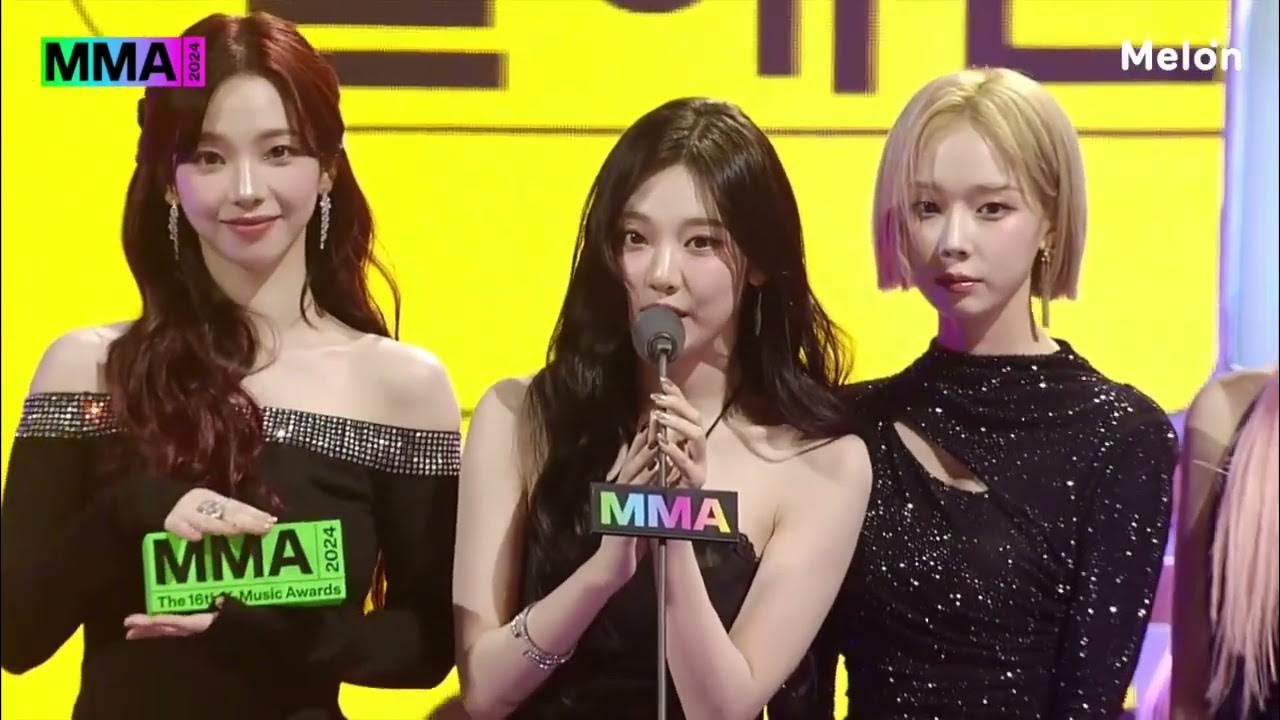[#MMA2024] aespa - TOP10 수상소감 | #aespa #에스파 #MMA2024 #MMA - YouTube