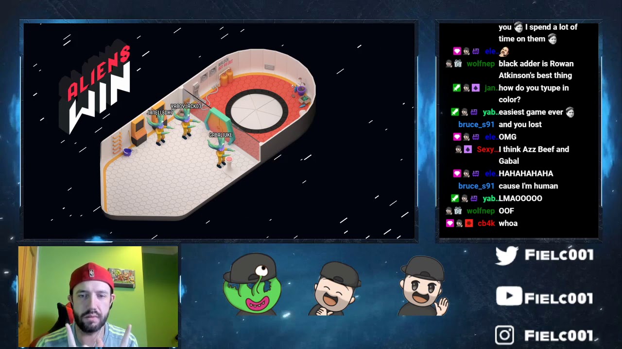 Push The Button Fielc001 Fail! Alien Win! - YouTube