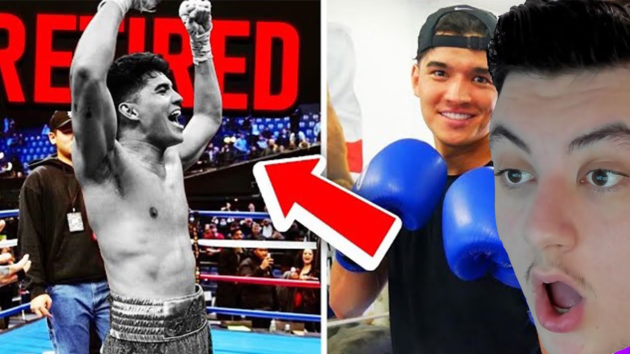 Reacting To Alex Wassabi Announces Boxing RETIREMENT Coming Soon - YouTube