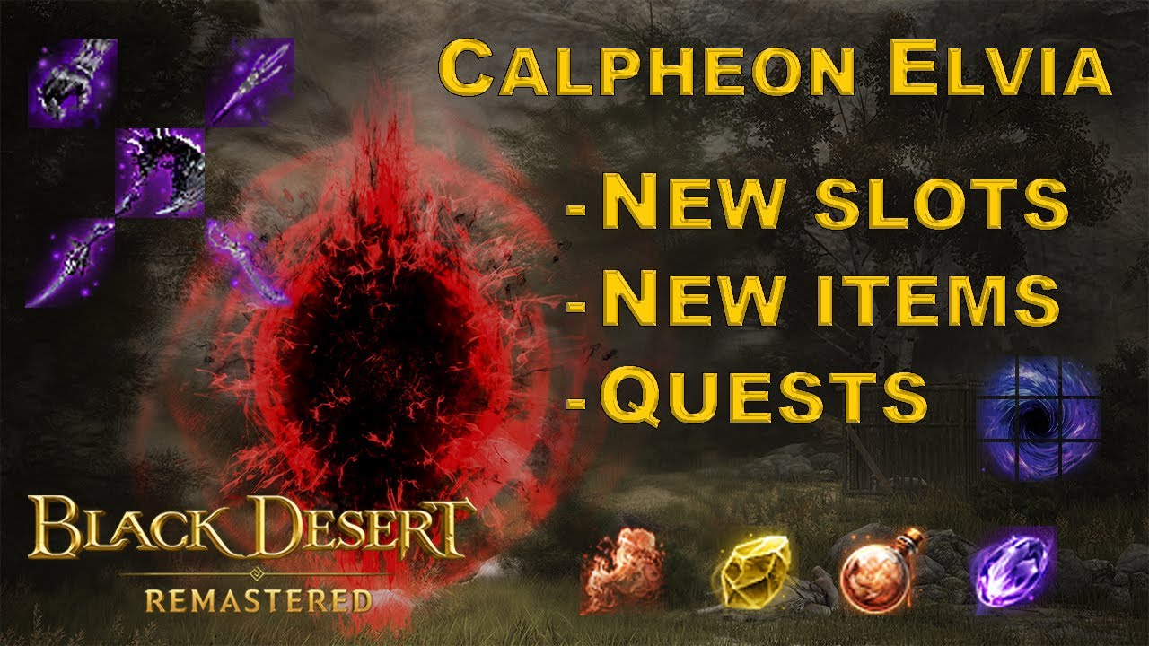 BDO - Calpheon Elvia Detailed Guide - All N One - YouTube