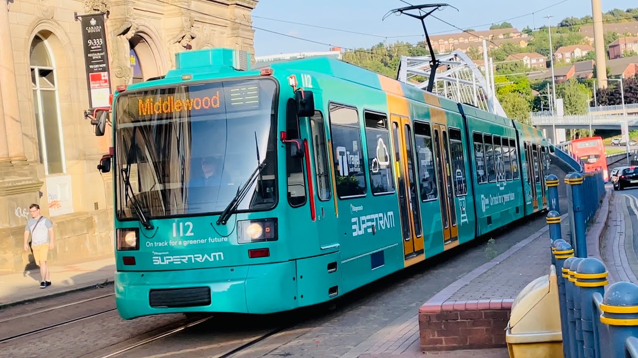 Stagecoach Sheffield SuperTram 112 From Cricket Inn Road To Middlewood ...