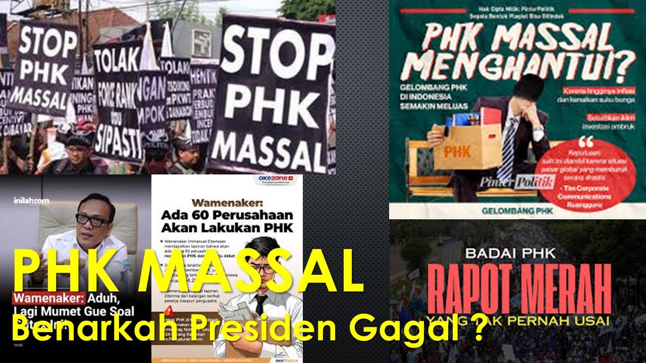PHK Massal, Benarkah Presiden Gagal ?? - YouTube
