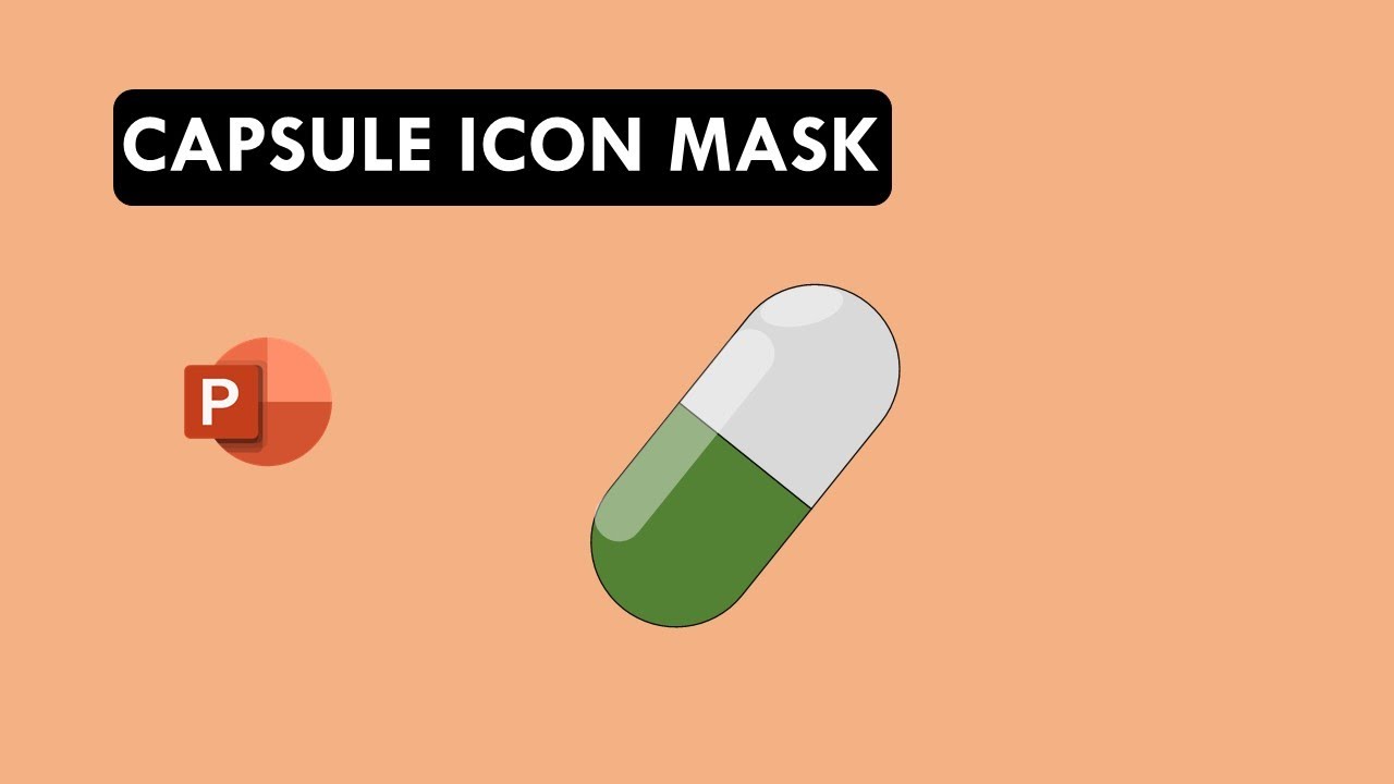 CREATE CAPSULE ICON IN POWERPOINT (2020) || ANIMATED BANG|| - YouTube