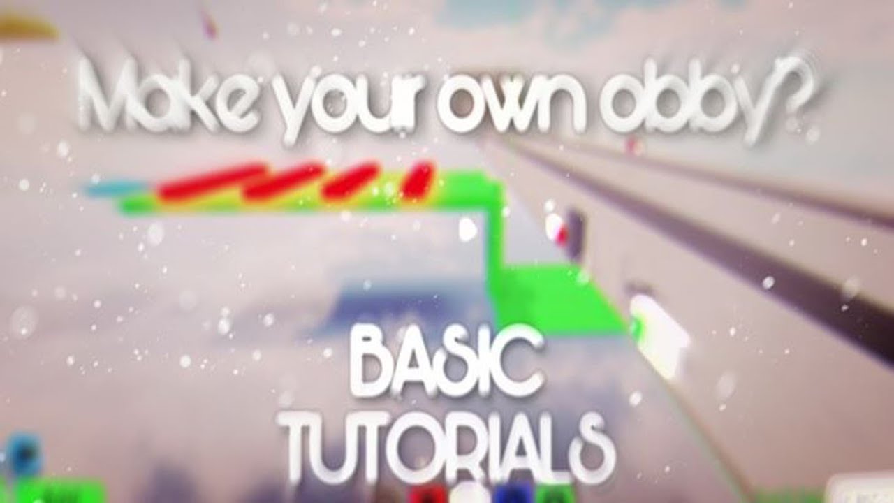 How to make obby in obby creator - YouTube
