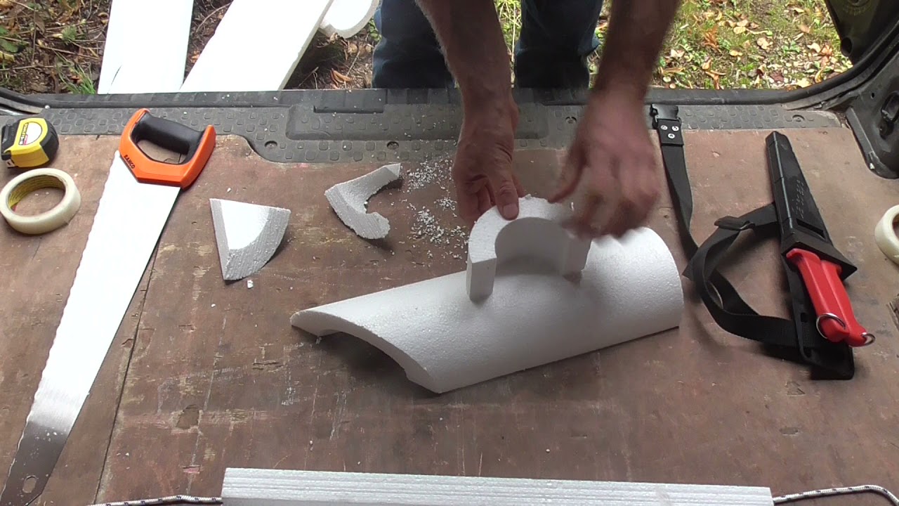 Thermal Insulation. how to cut a 90 Degree Equal T. - YouTube