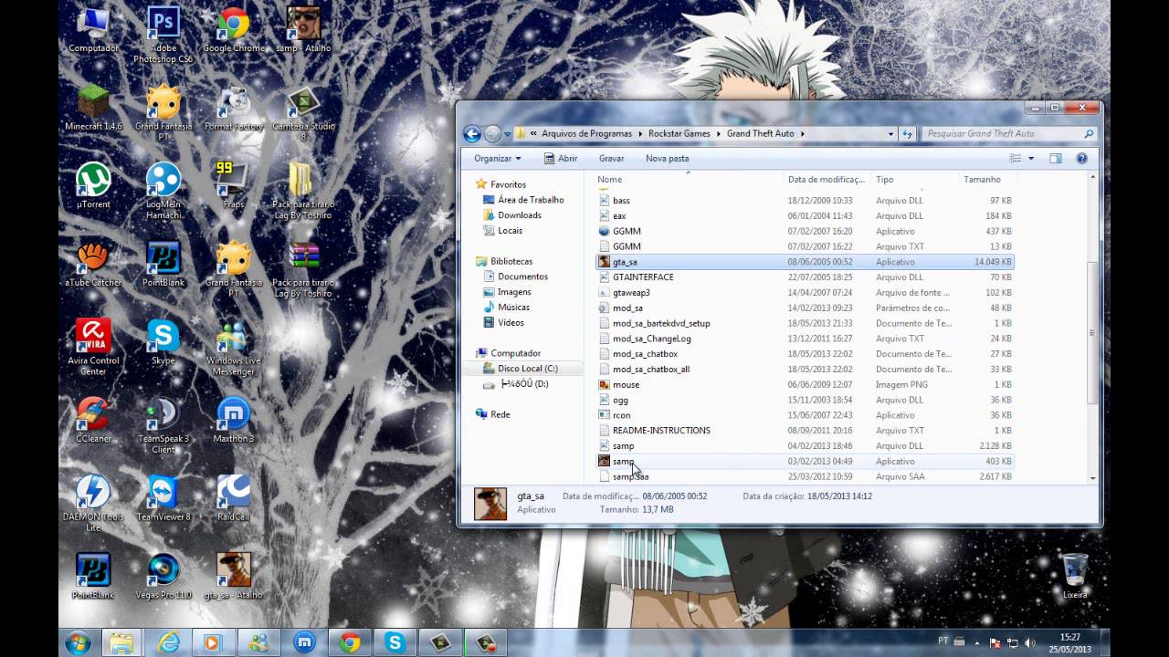 Tutorial Como tirar o Lag do SAMP - YouTube