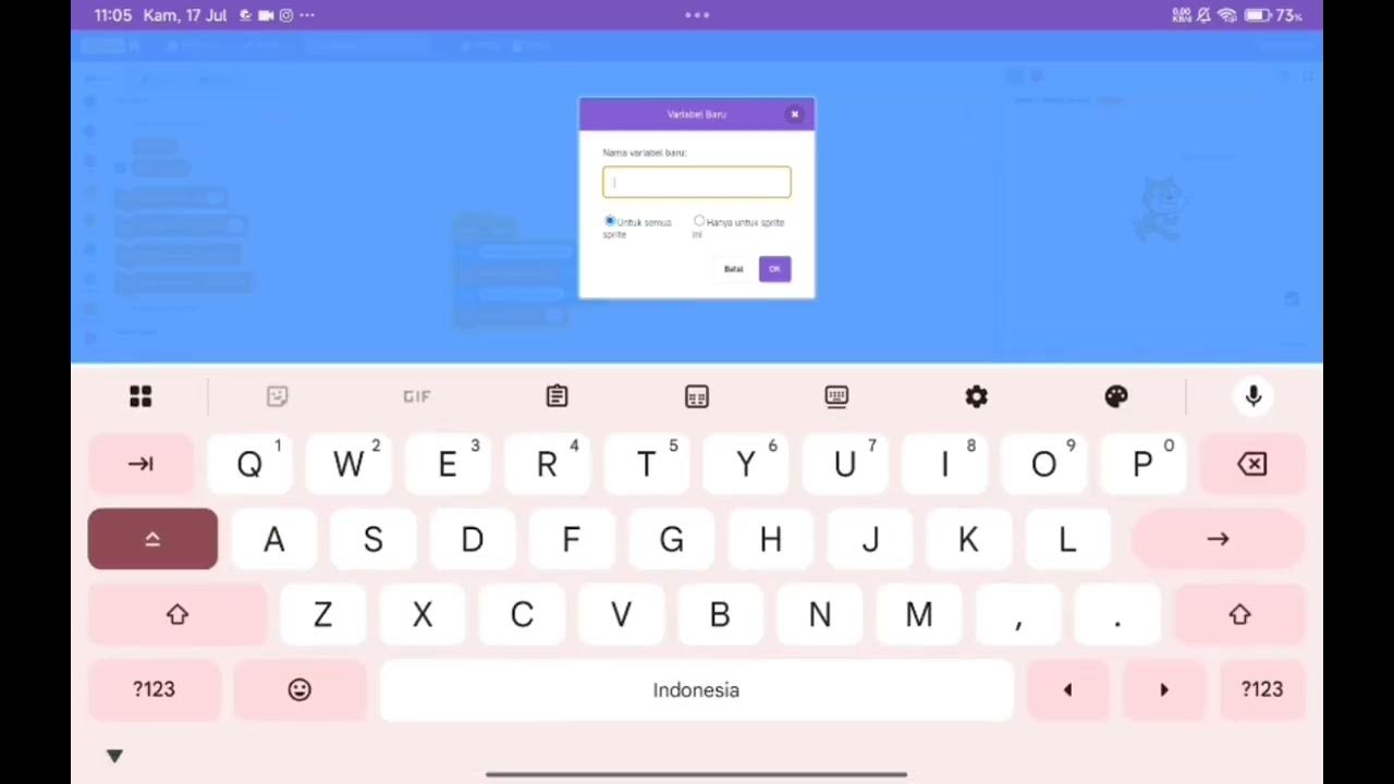 Tutorial membuat game sederhana menggunakan aplikas aplikasi Scratch ...