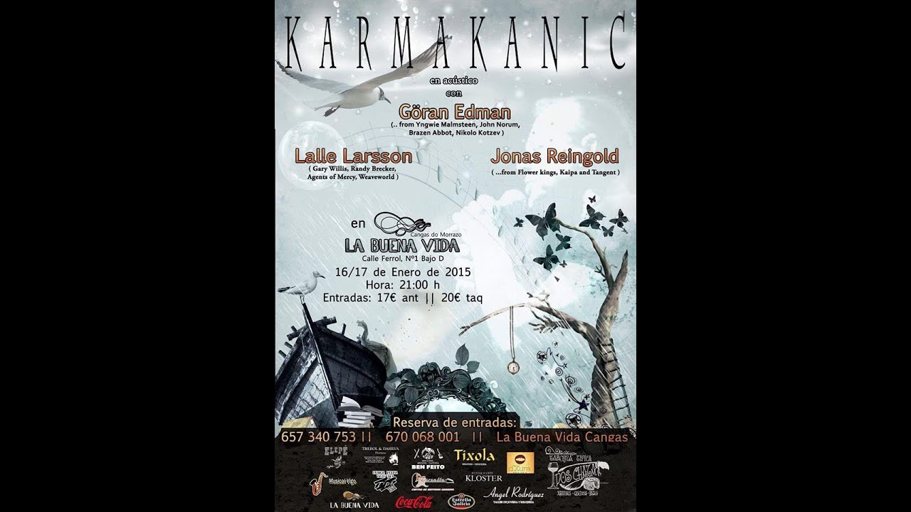 Karmakanic - The Spirit Remains The Same en acústico cangas 2015 - YouTube