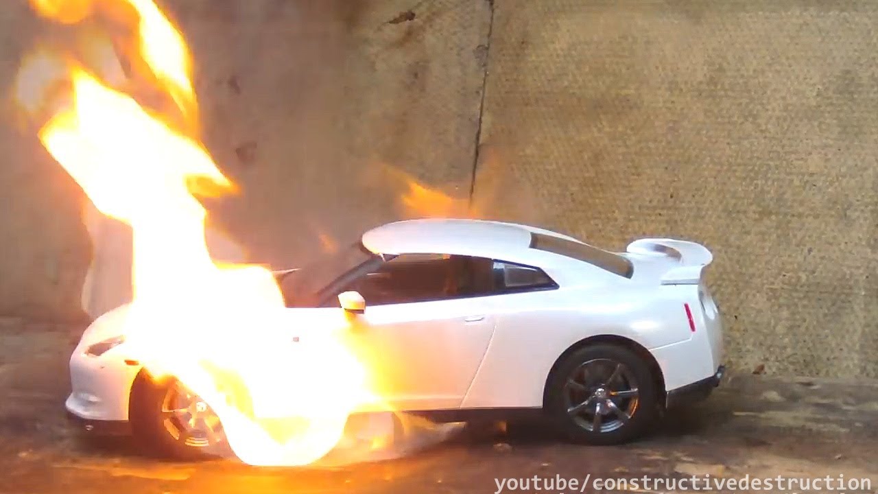 Model Cars On Fire Compilation 2022 - YouTube