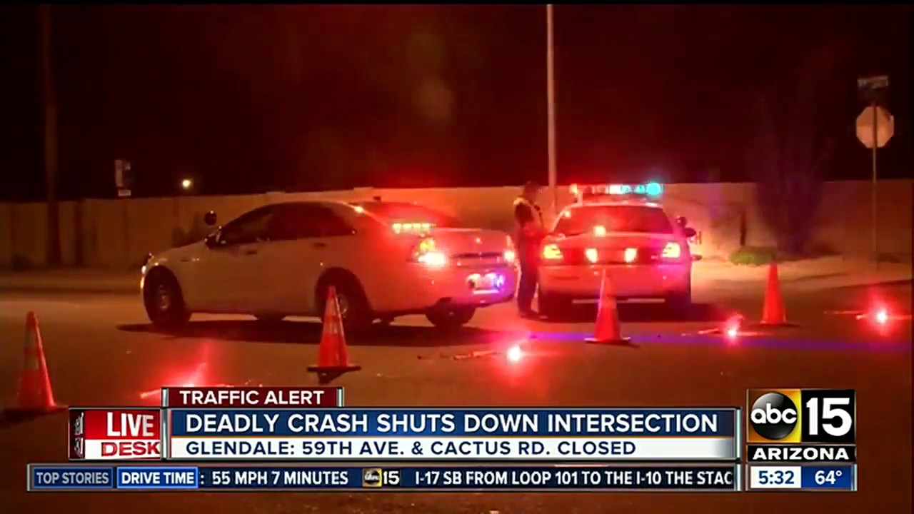 Police: One killed in Glendale crash - YouTube