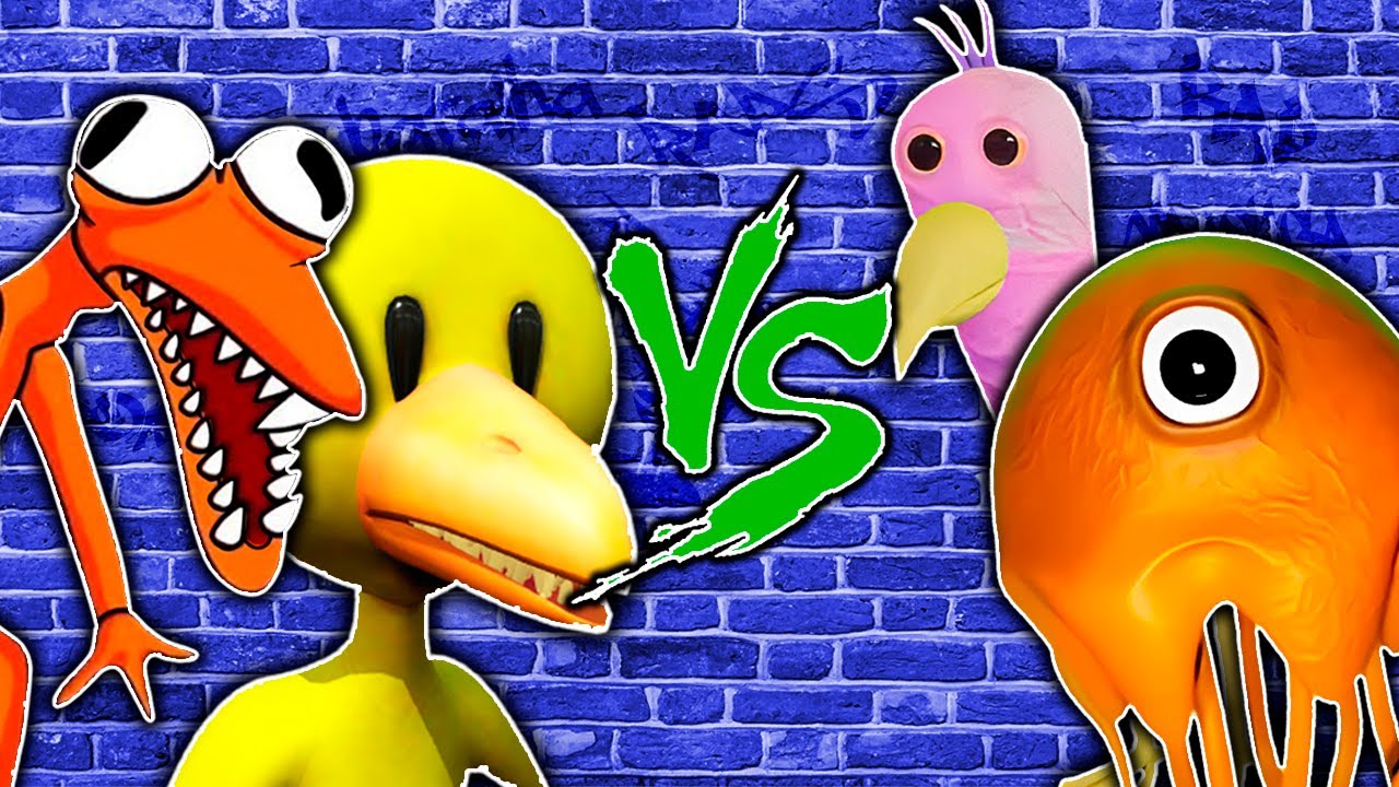 Stinger Flynn E Opila Bird Garten Of Banban Vs Orange E Yellow