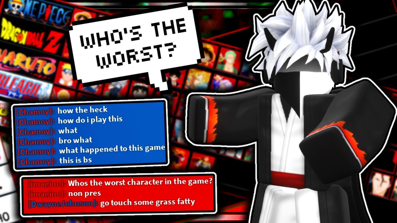 [ABA] "Who's The WORST Character In The Game?" - YouTube