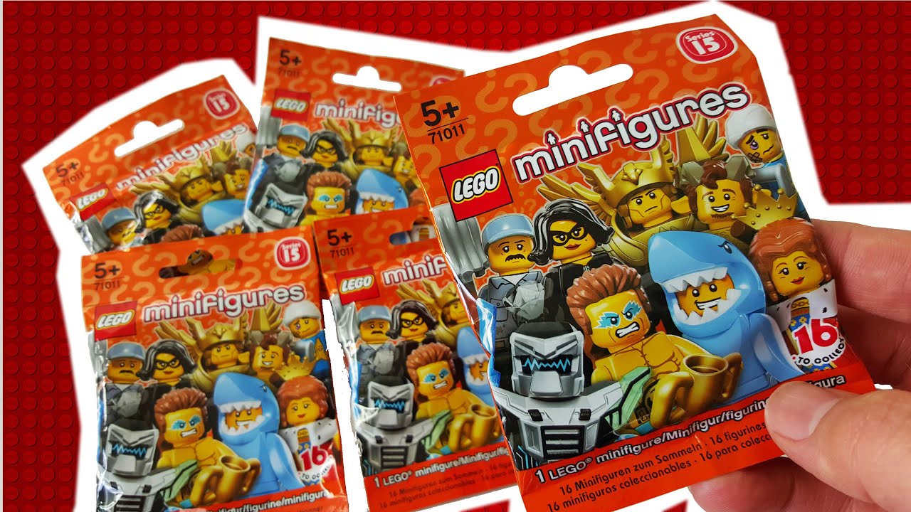 Lego Minifigures Series 15 Blind Bag Opening - YouTube