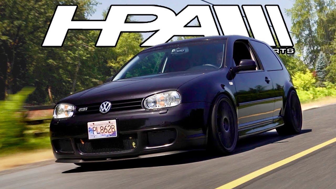 This Fire-Spitting 550 HP Golf R32 Makes Your Mk8 Look Silly - YouTube