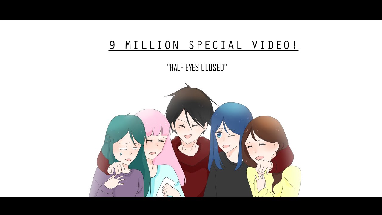 Half eyes closed meme | Krew 9 Million special video!! | Krew Animation ...