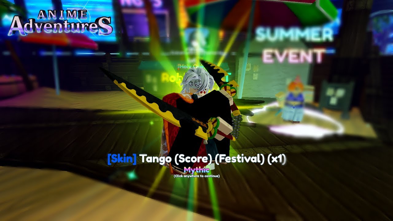 SHOWCASING THE *NEW* MYTHIC (FESTIVAL) SKIN FOR TANGO (SCORE) IN ANIME ...