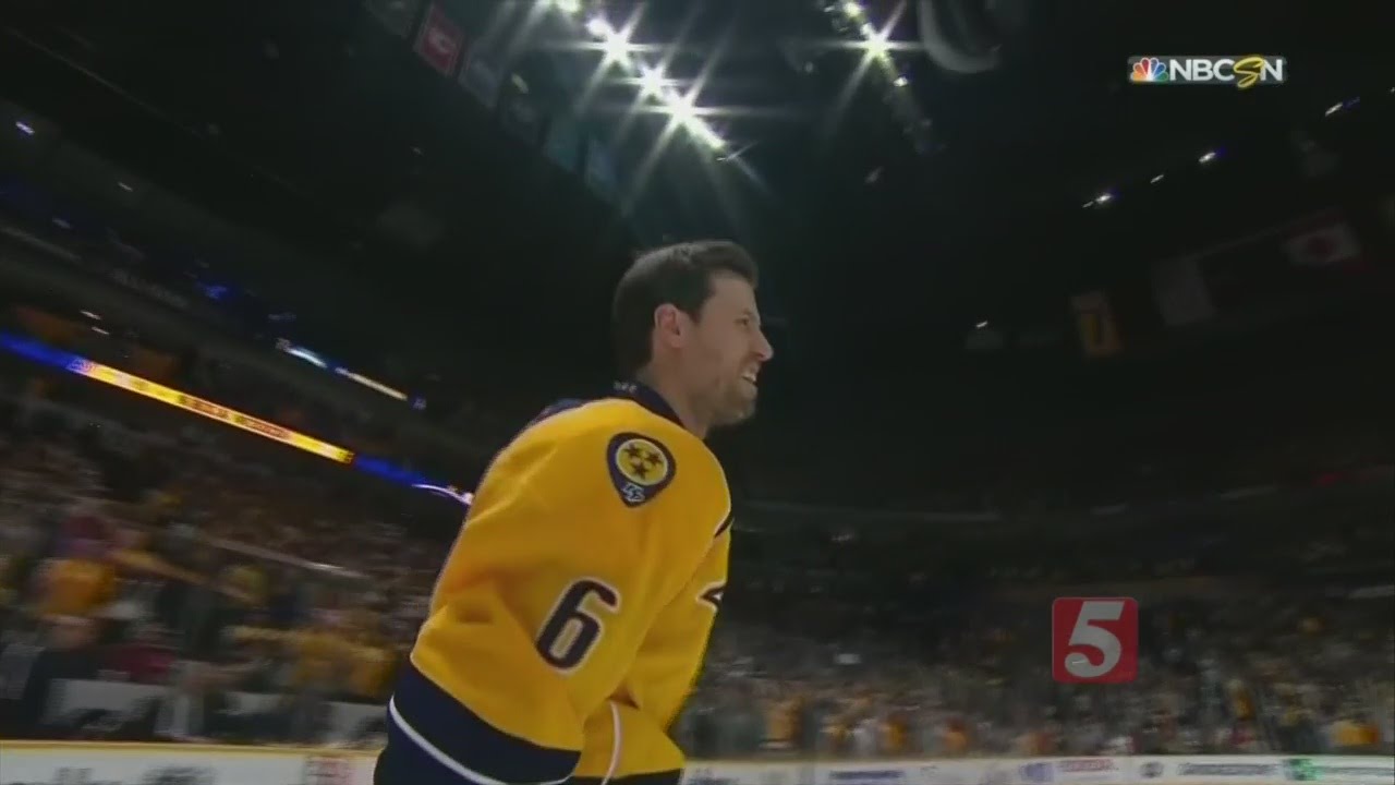 Shea Weber Repeats As Hardest Shot Champion - YouTube