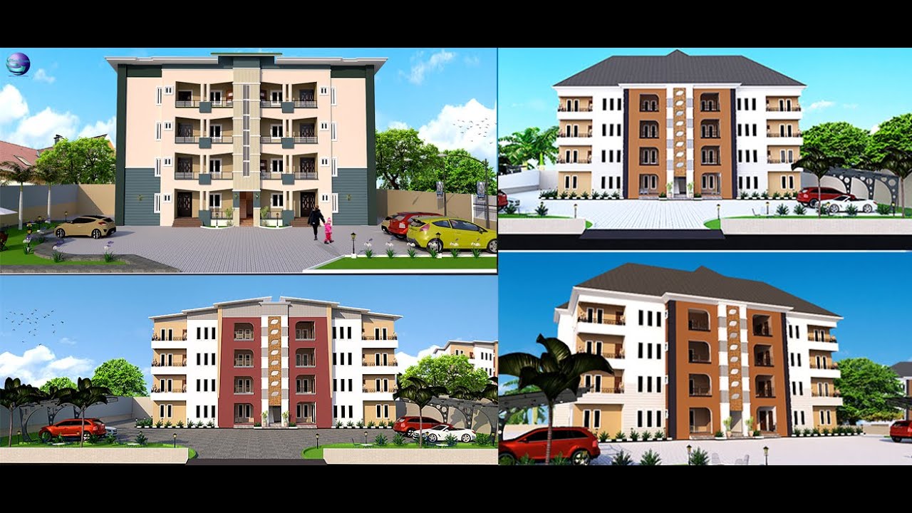 3 design ideas for a block of flat - YouTube