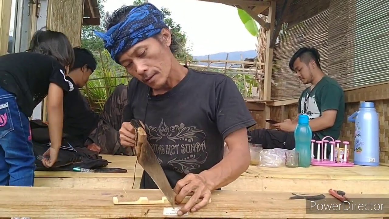 cara membuat karinding part2 @abah edan - YouTube
