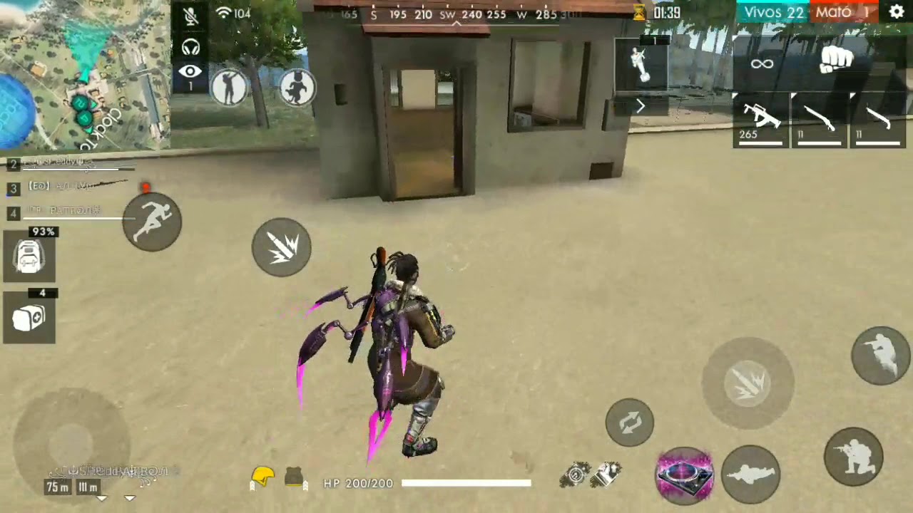 Juego con amigos y me mata el danger (free fire) - YouTube