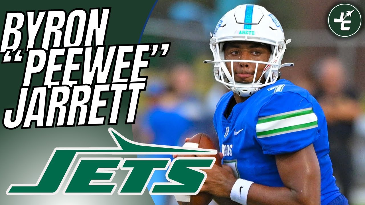 New York Jets UDFA QB: Byron "Peewee" Jarrett | My Thoughts! - YouTube