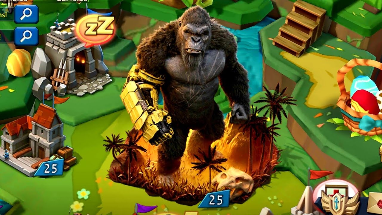 Godzilla vs. Kong event | Lucky Card Chest | Lords Mobile - YouTube