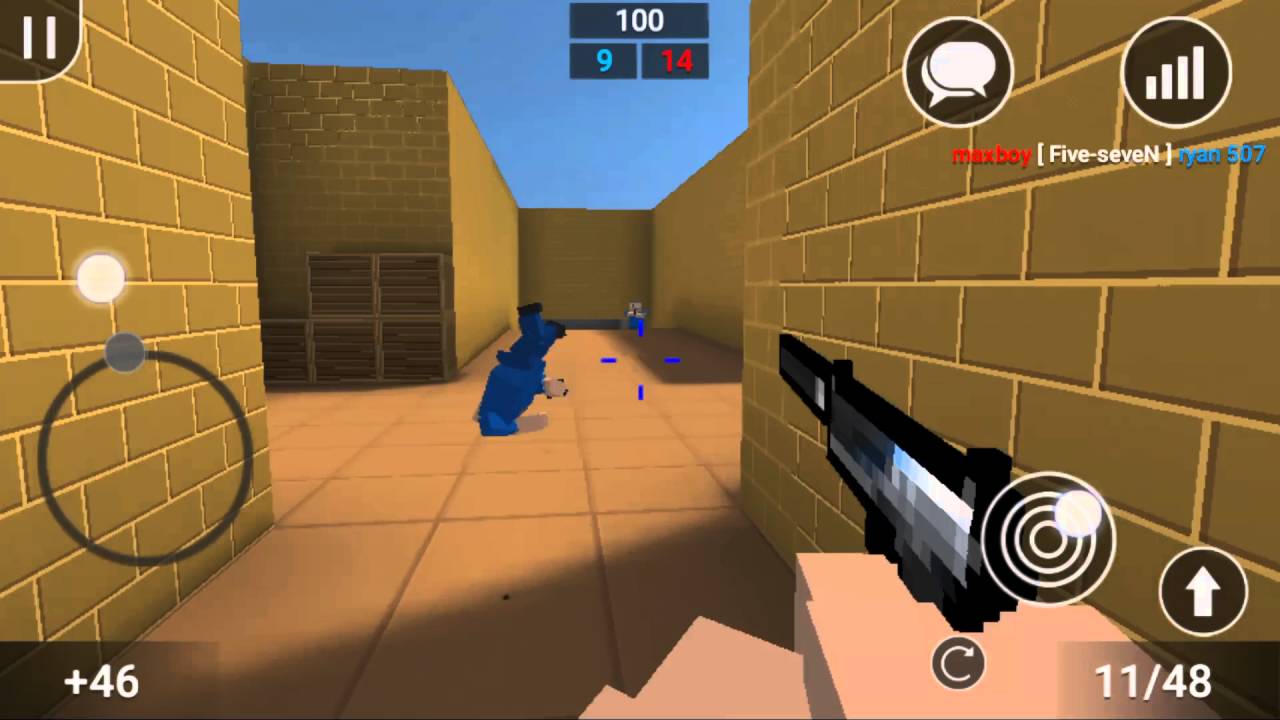 Block strike- gun game partida básica - YouTube