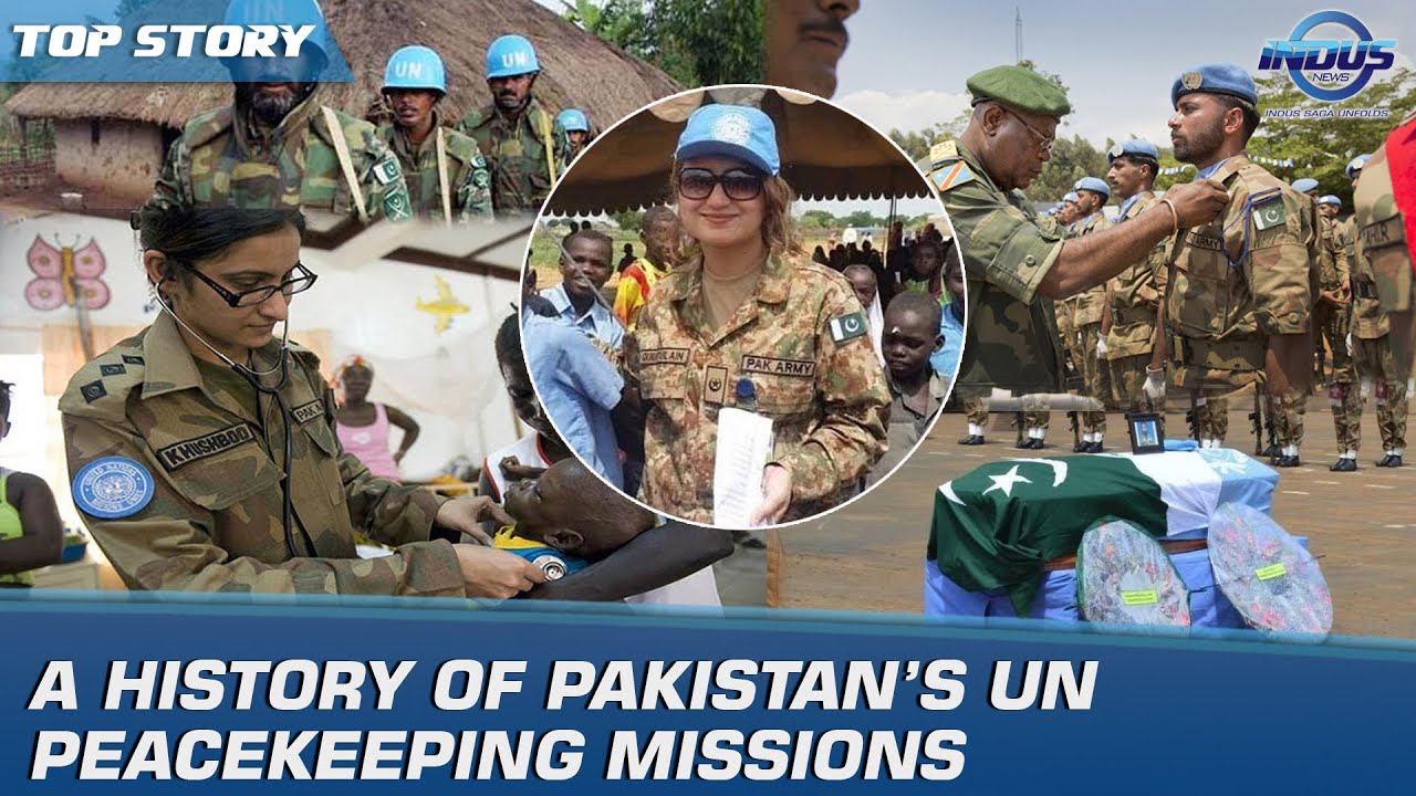 A history of Pakistan's UN peacekeeping missions | Indus News - YouTube
