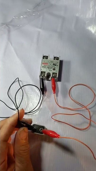 Test solid state Relay - YouTube