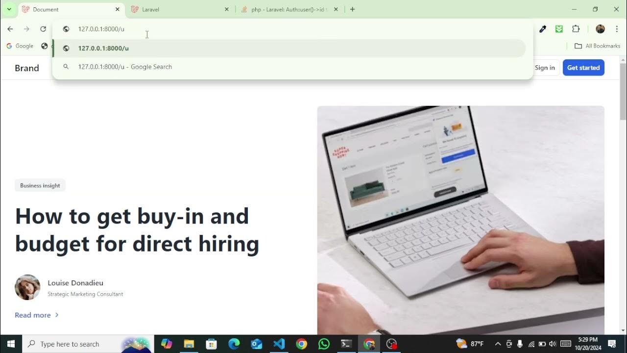 Laravel Blog Project Web Development Batch B9 part 14 - YouTube