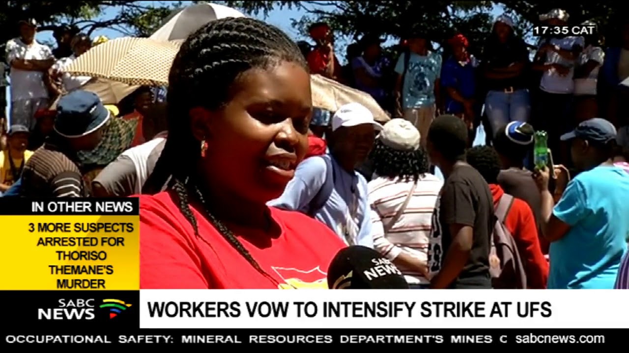 GIWUSA vows to intensify its UFS strike - YouTube