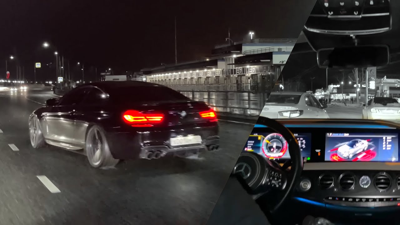 Normal AMG Drive & BMW M6 on the streets! - YouTube