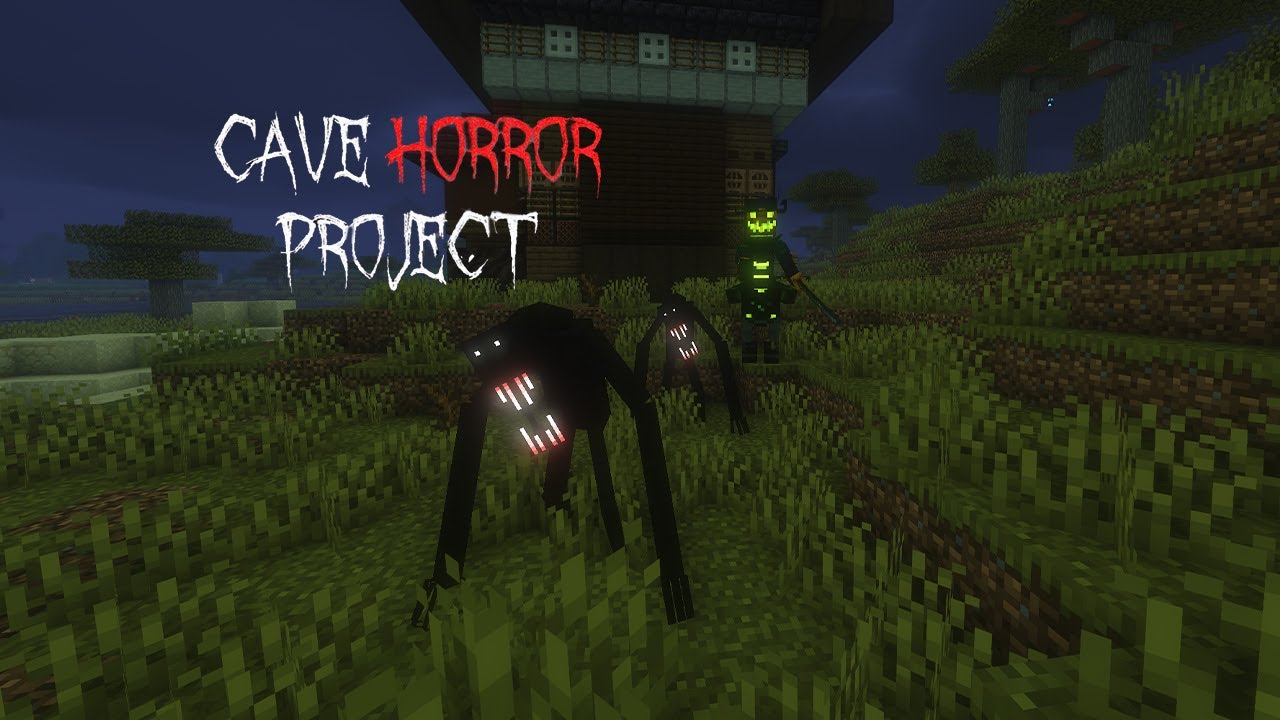 Playing Minecraft's SCARIEST Modpack part 2 (Cave Horror Project) - YouTube