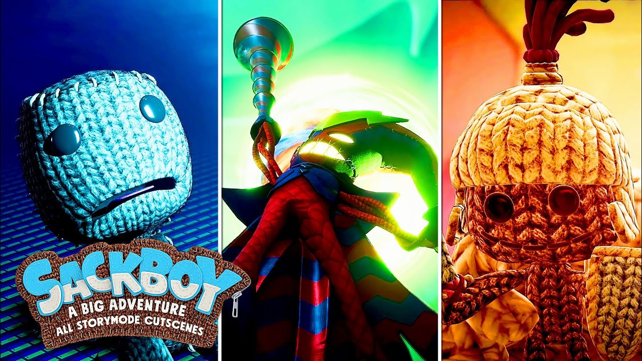 Sackboy A Big Adventure All Cutscenes - YouTube
