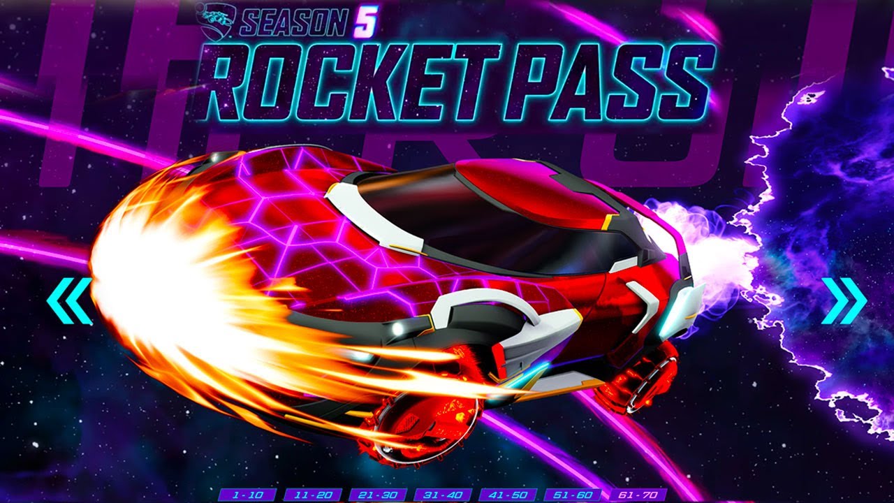 All *NEW* Rocket Pass 5 Season 5 Items! - Rocket League Update - YouTube