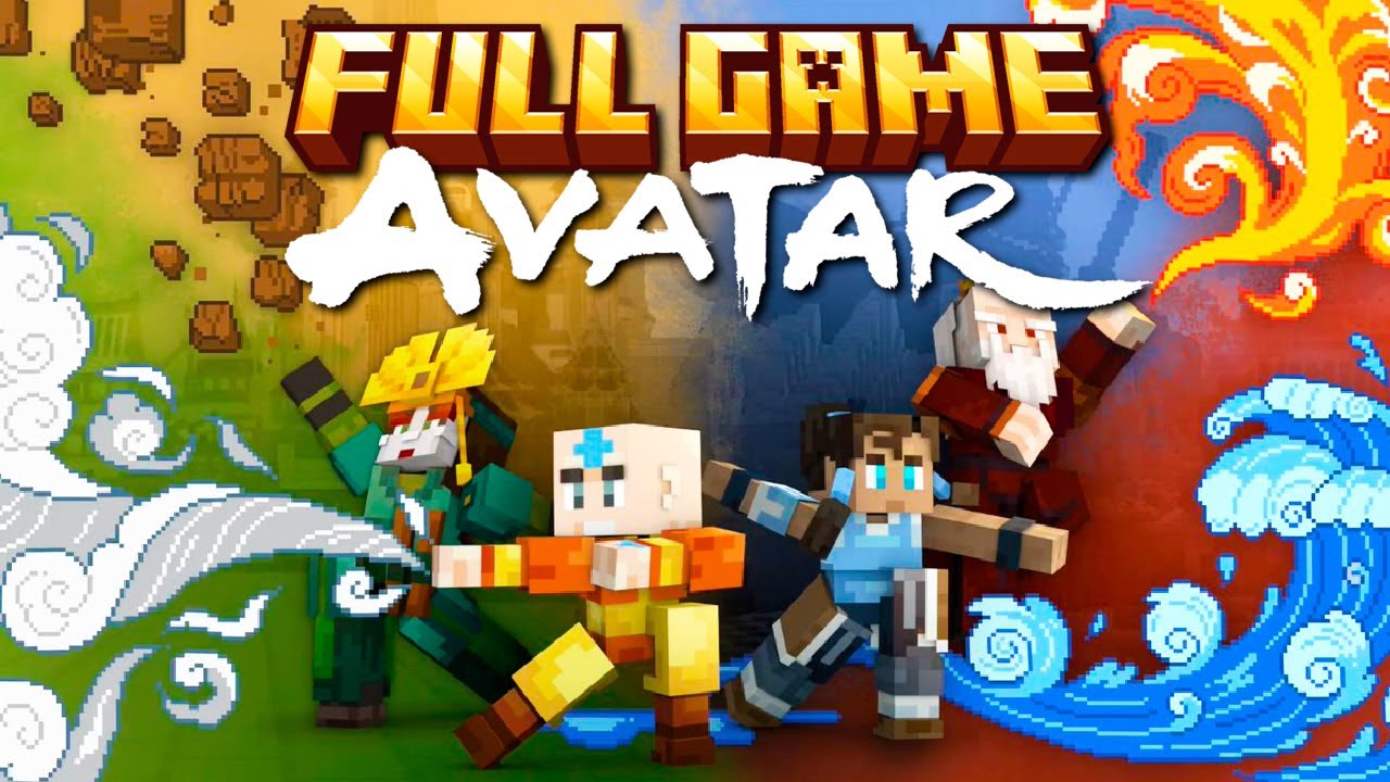 Minecraft x AVATAR LEGENDS DLC - Full Gameplay Playthrough (Full Game ...