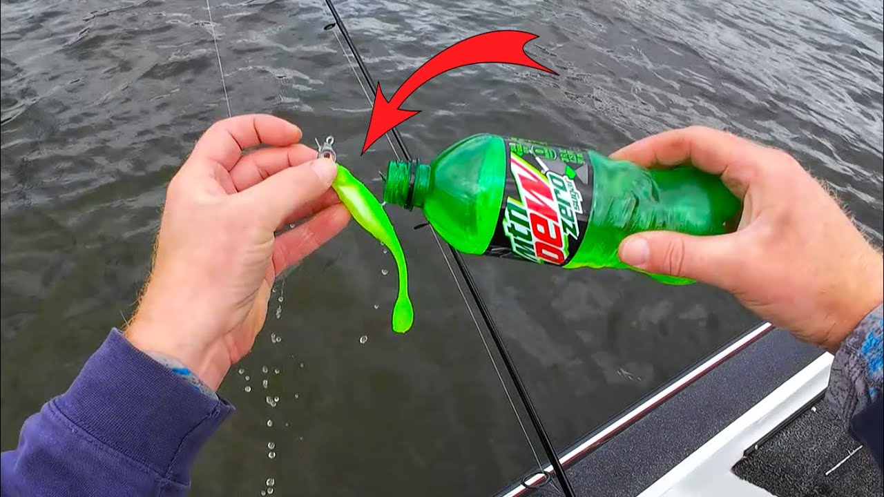 TOP SECRET Mountain Dew Fishing Lure vs. the Chesapeake Bay - YouTube