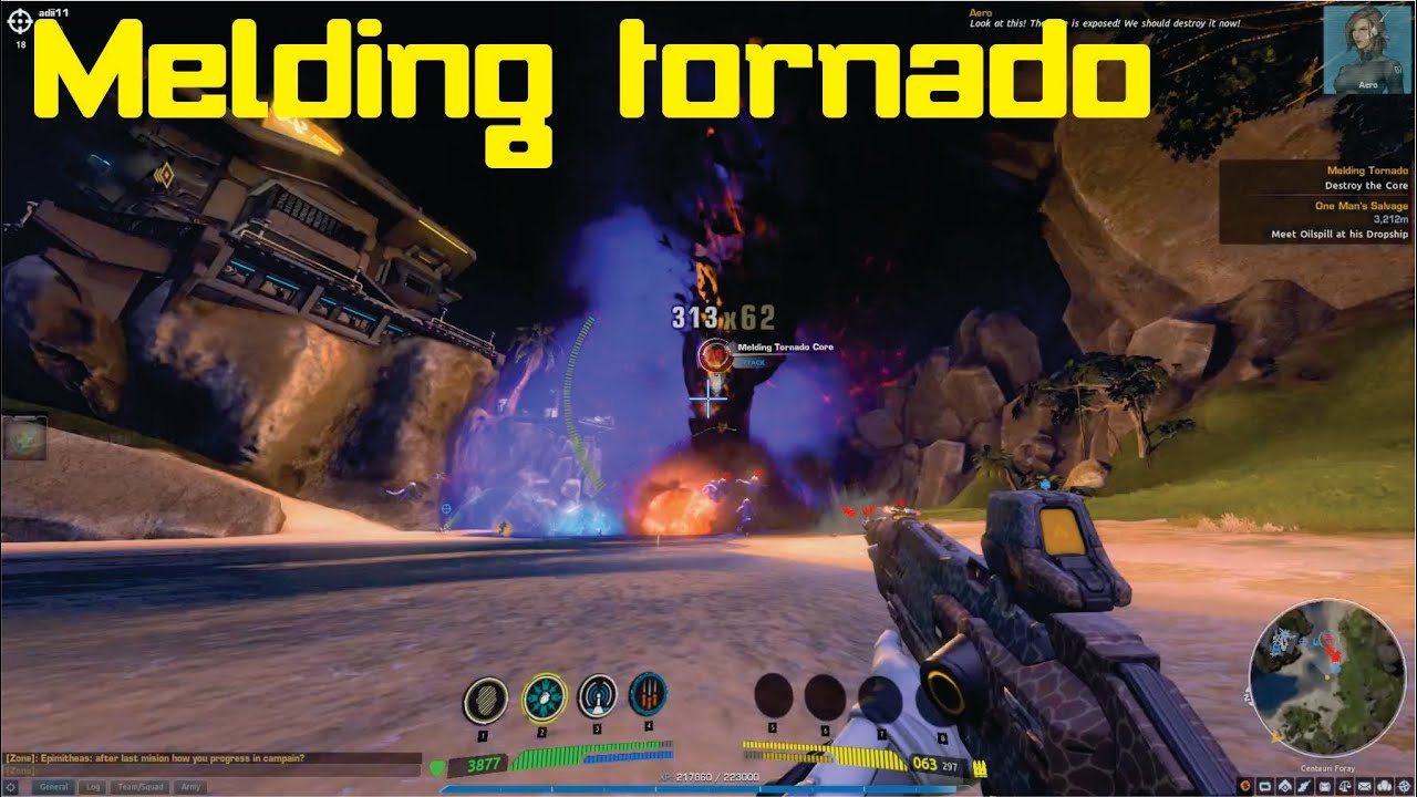 Firefall funny melding tornado event - YouTube