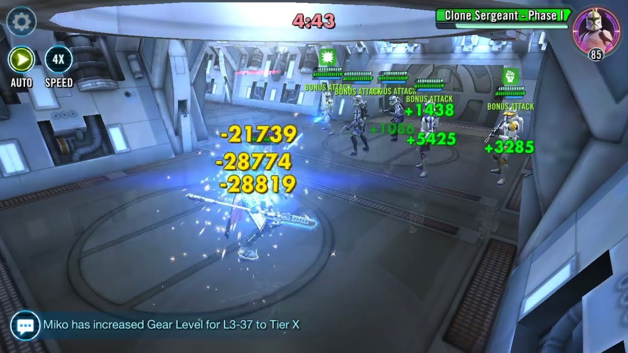 SWGOH - TW Counters - Nest Solo VS Super Clones - YouTube