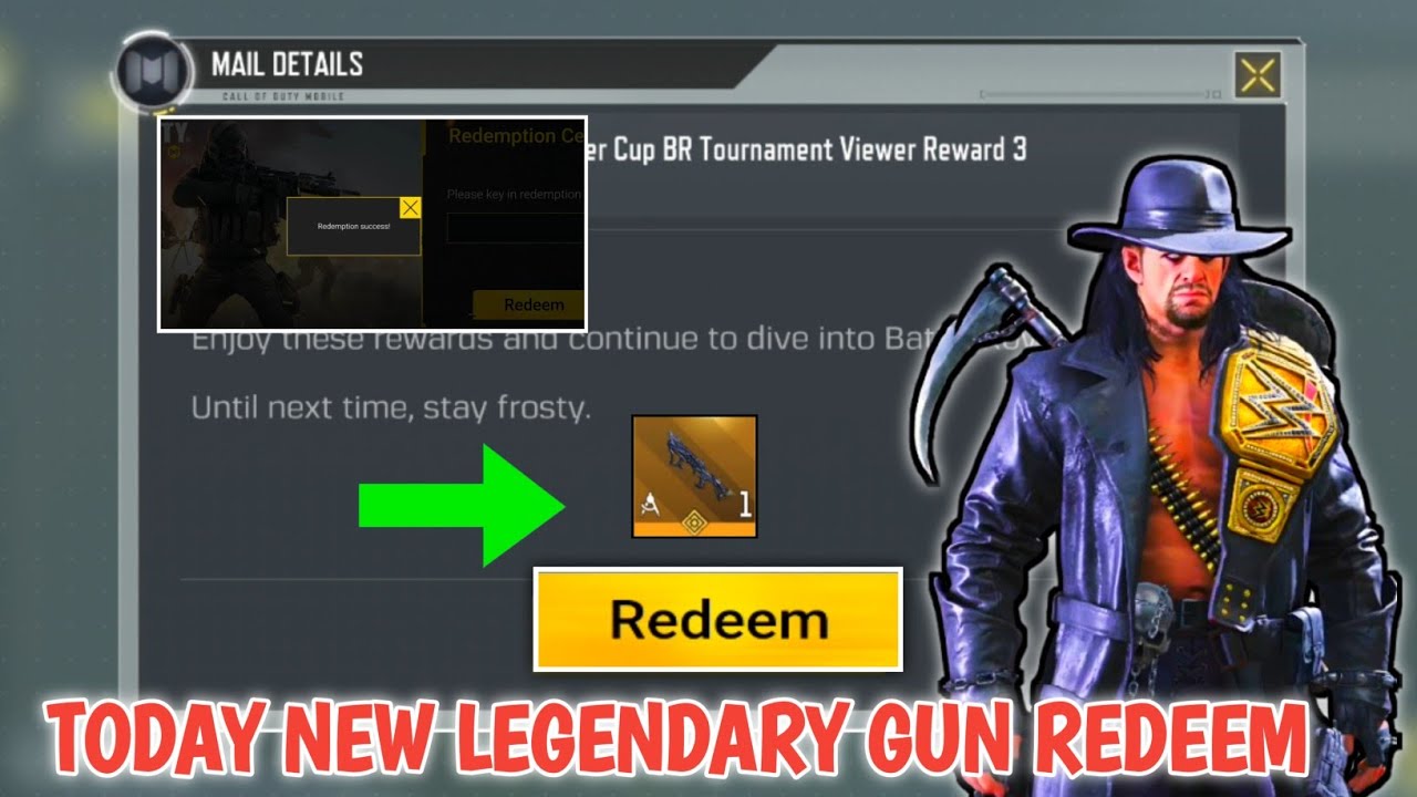 codm Redeem Free Legendary Gun in codm 2025 | How To Get Free Legendary ...