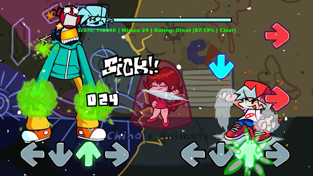 An EPIC Fire Vs Ice Fight!! - FNF Mods - YouTube