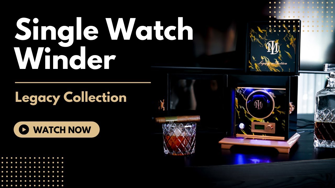 Single Watch Winder | Legacy Collection - YouTube