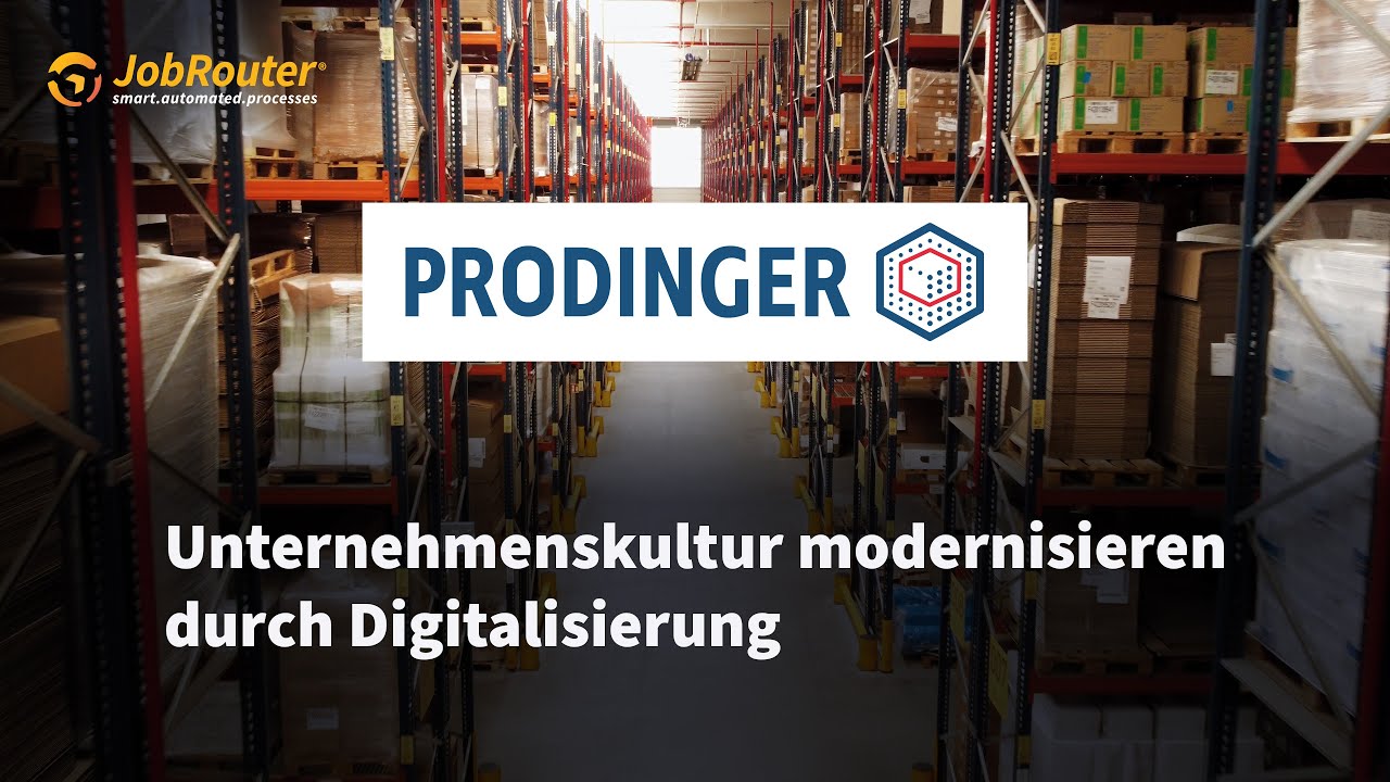 PRODINGER Gruppe: Geschäftsprozesse und Unternehmenskultur gehen Hand ...