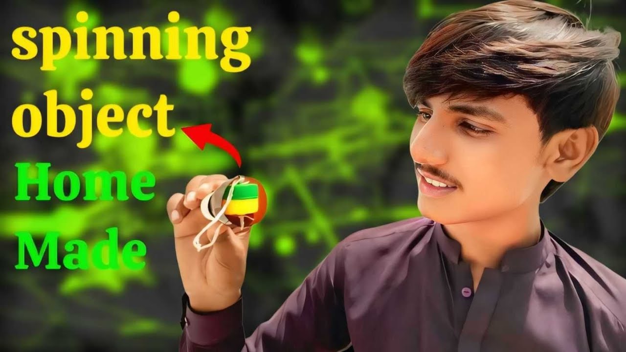 How to Make a Spinning Object Using Two Plastic Bottle Caps | DIY Fun ...