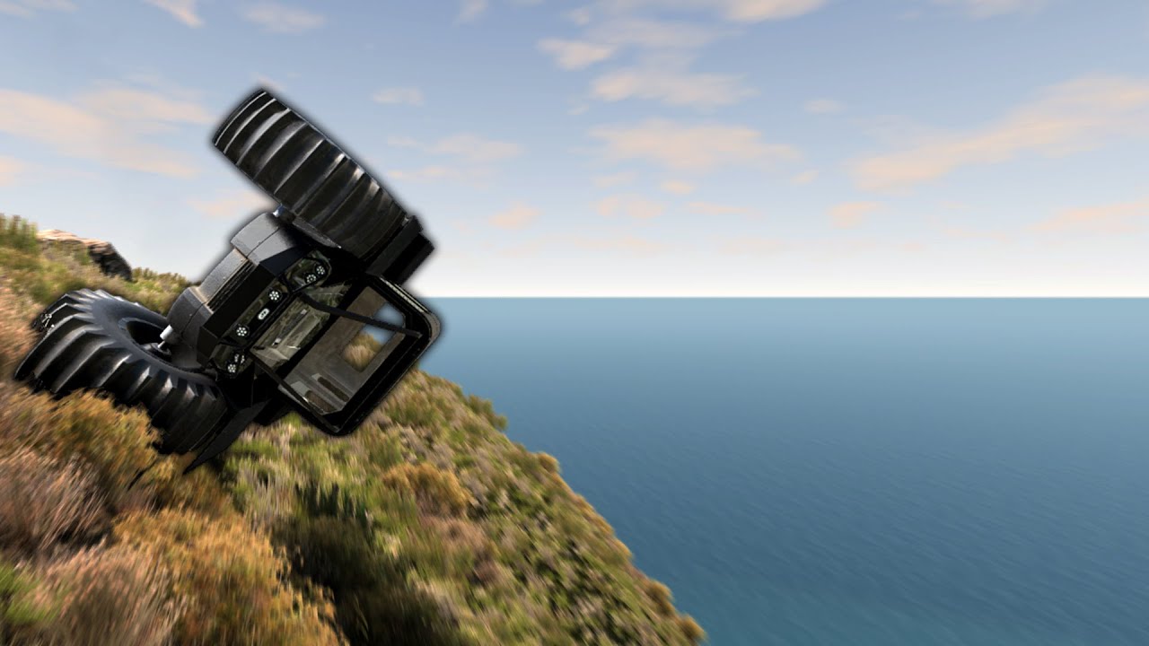 Cliff Drop #15 - BeamNG Drive | Total Takedown - YouTube